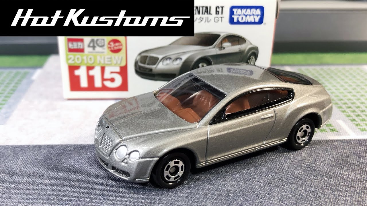 Tomica Bentley Continental GT | Only Red Box Release - YouTube