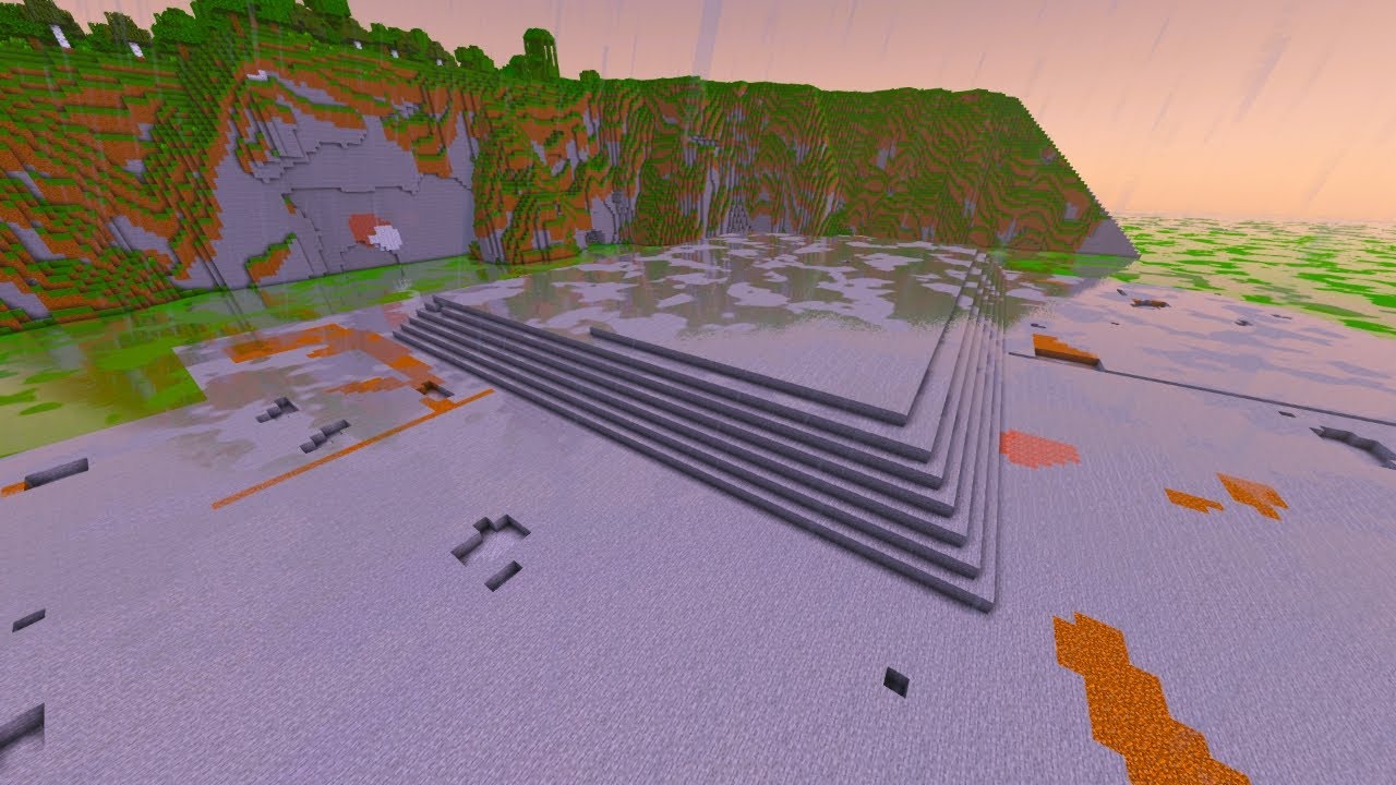 Minecraft - making the world flat 696 - YouTube