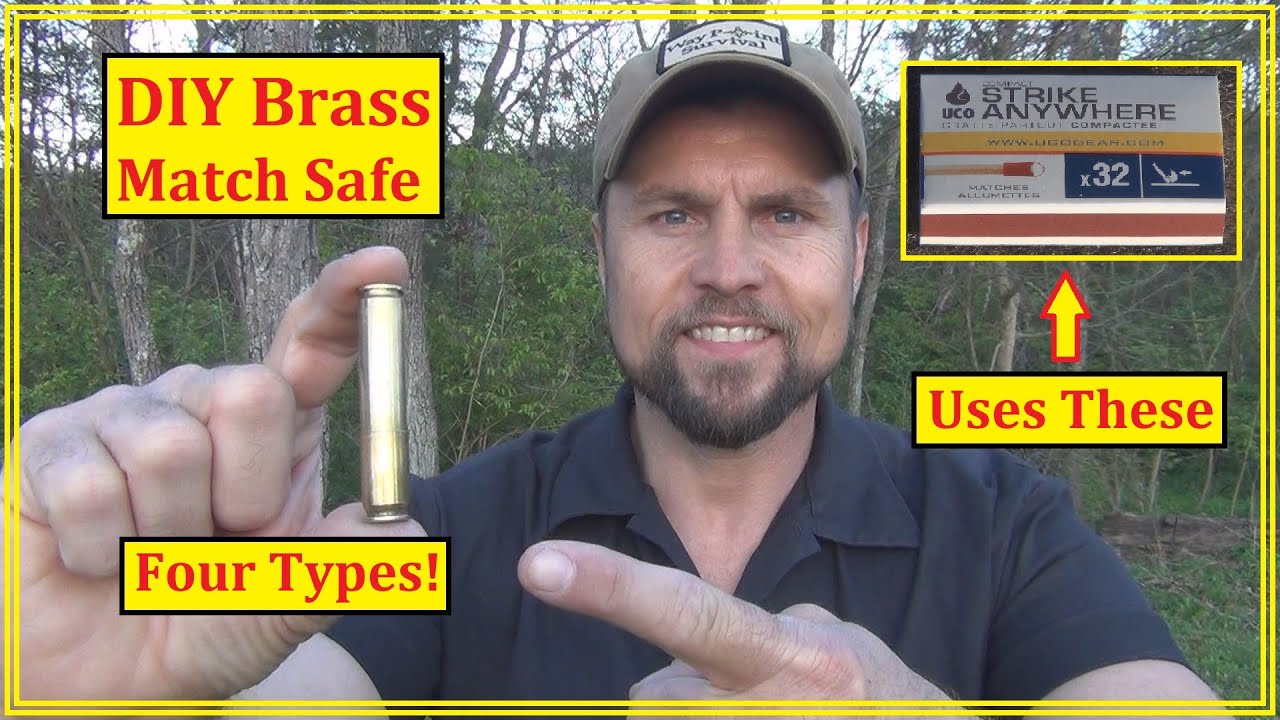 Super Easy DIY Brass Match Safe - YouTube