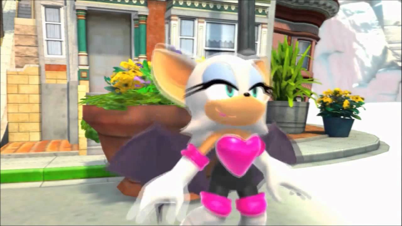 Sonic Generations Cutscene 15 (Classic): To Rescue Rouge - YouTube