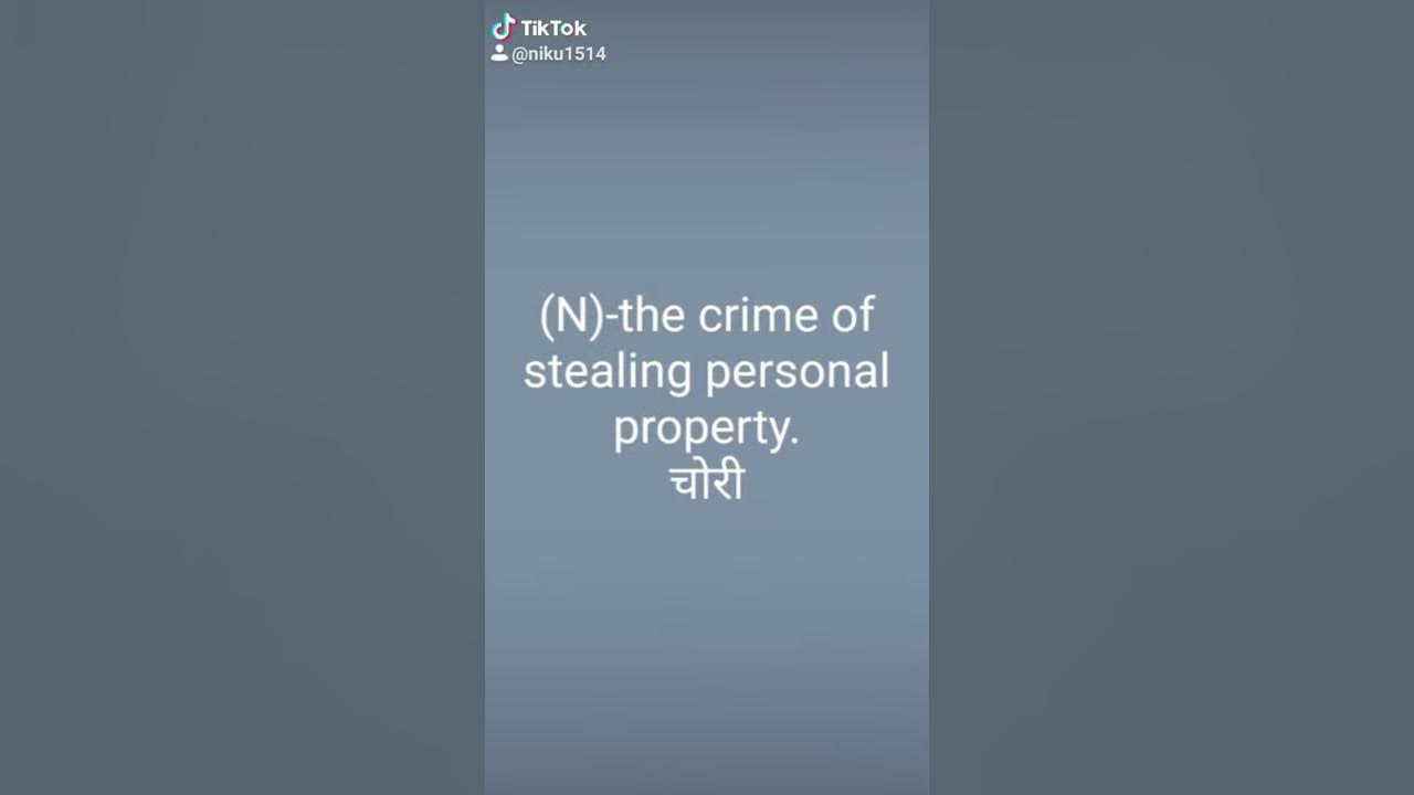 Meaning Of Larceny YouTube meaning-of-larceny-youtube