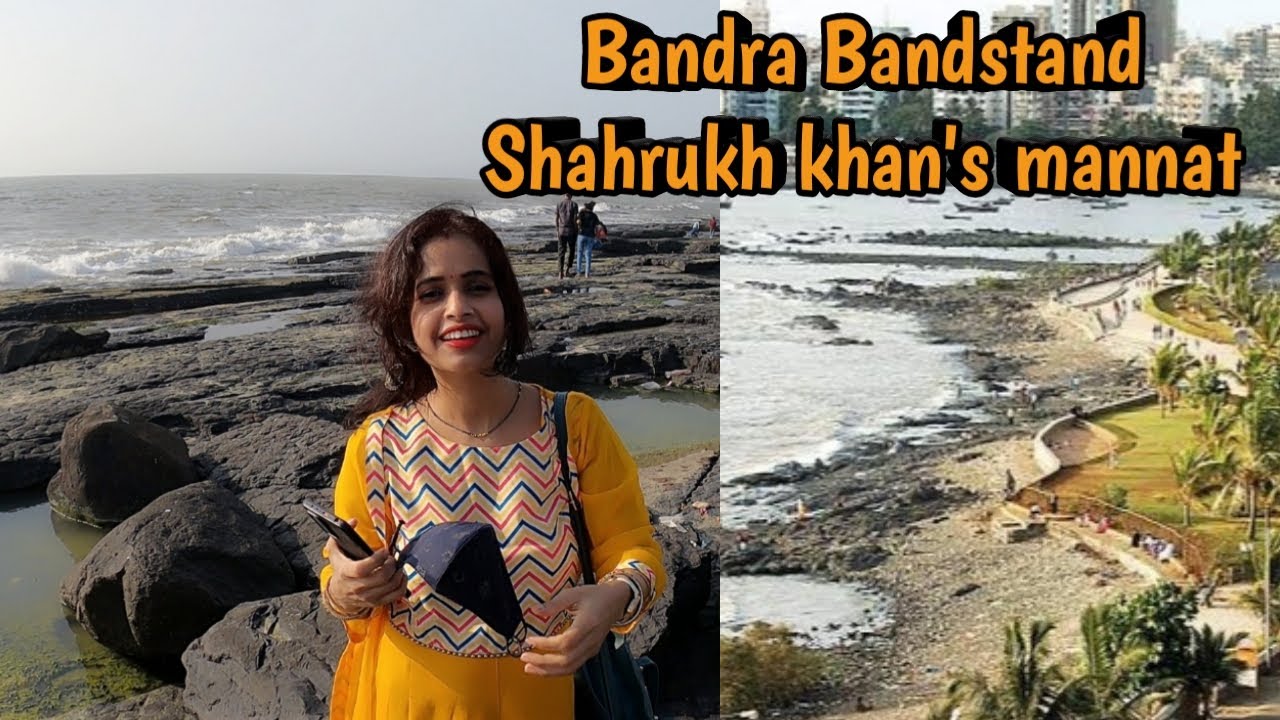 Bandra Bandstand | Mumbai tourist places| Lovers point Bandra| Shahrukh ...