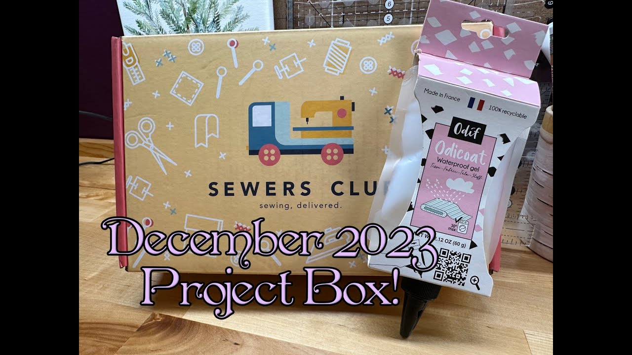 Sewers Club PROJECT BOX! What FUN PROJECT are we making this month ...