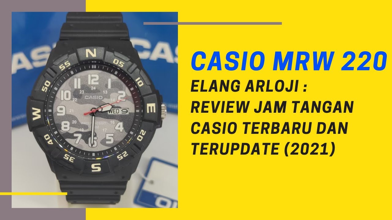 CASIO MRW 220 : JAM ORIGINAL MURAH TERBARU LAGI (2021) - YouTube