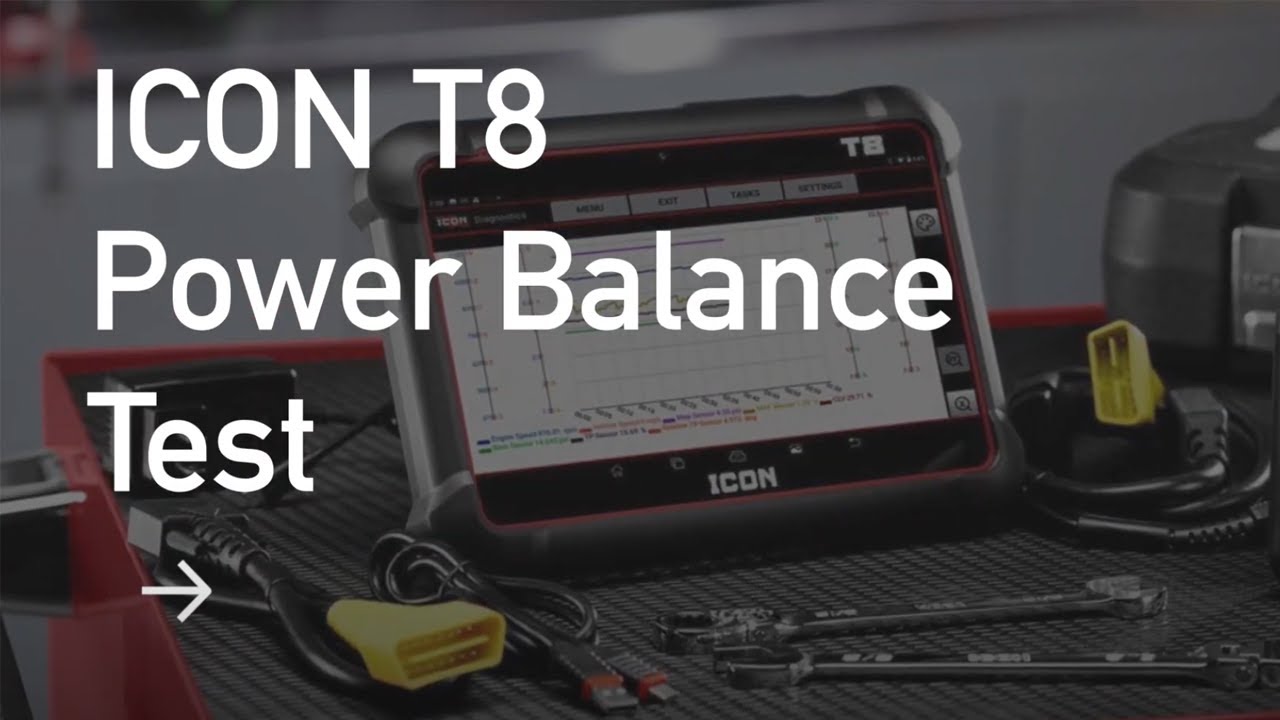 ICON T8 Power Balance Test - YouTube