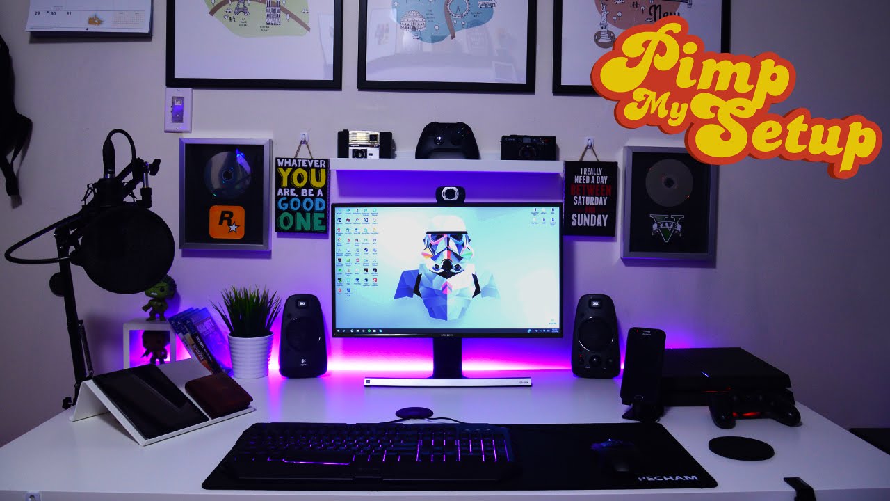 EP.132 - SINGLE MONITOR SETUPS - Pimp My Setup - YouTube