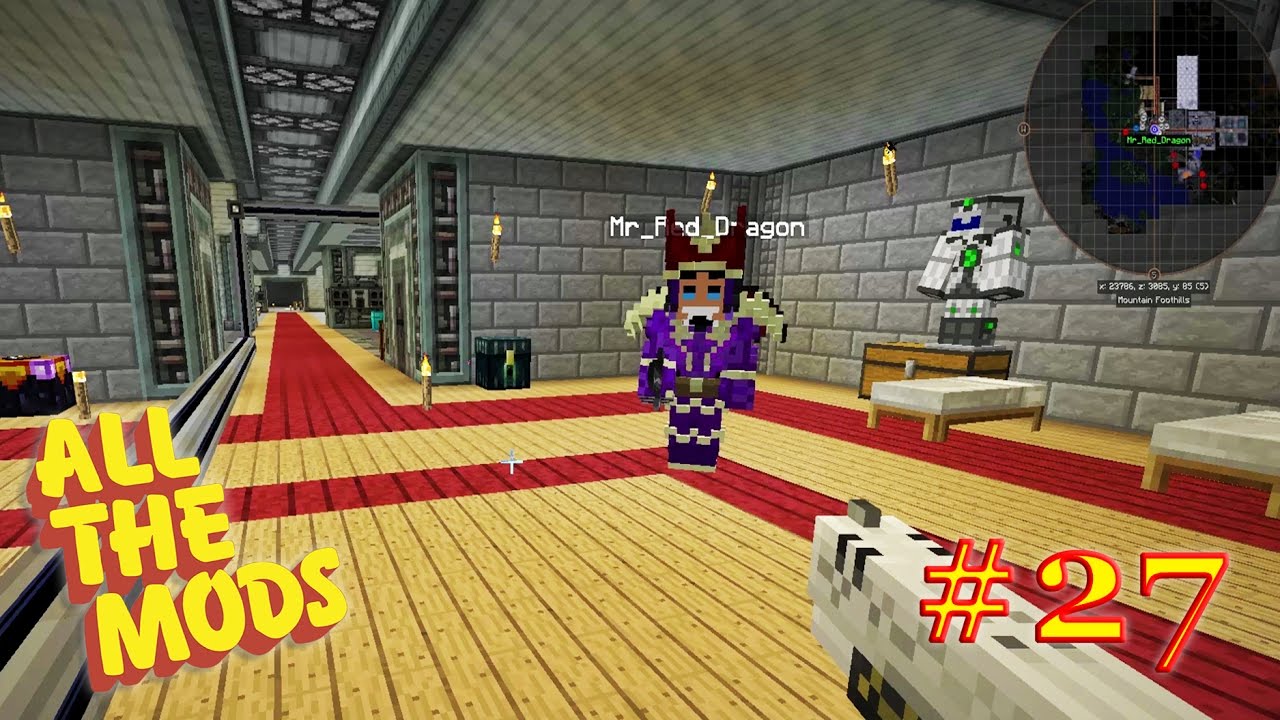 Minecraft : All The Mods 1.10.2 : #27 - Ho Ho Ho! I Got a Machine Gun ...