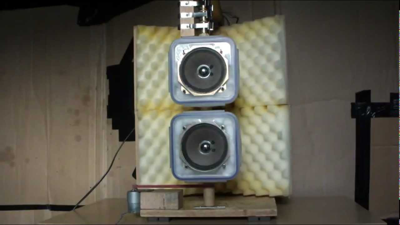 Guitar Spinning Speaker II - YouTube