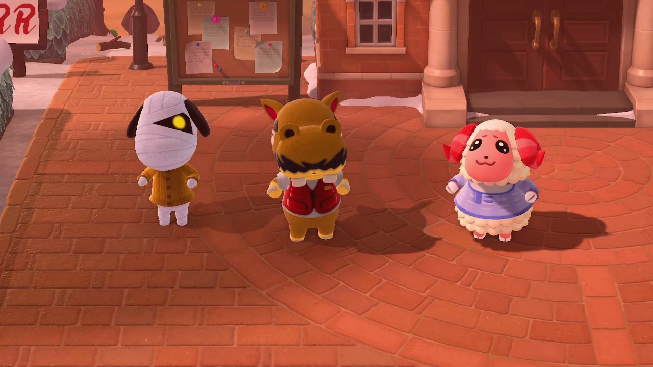Lucky, Harry and Dom singing and dancing like the adorable villagers ...