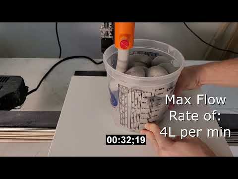 Auger Flow Rate Test - YouTube