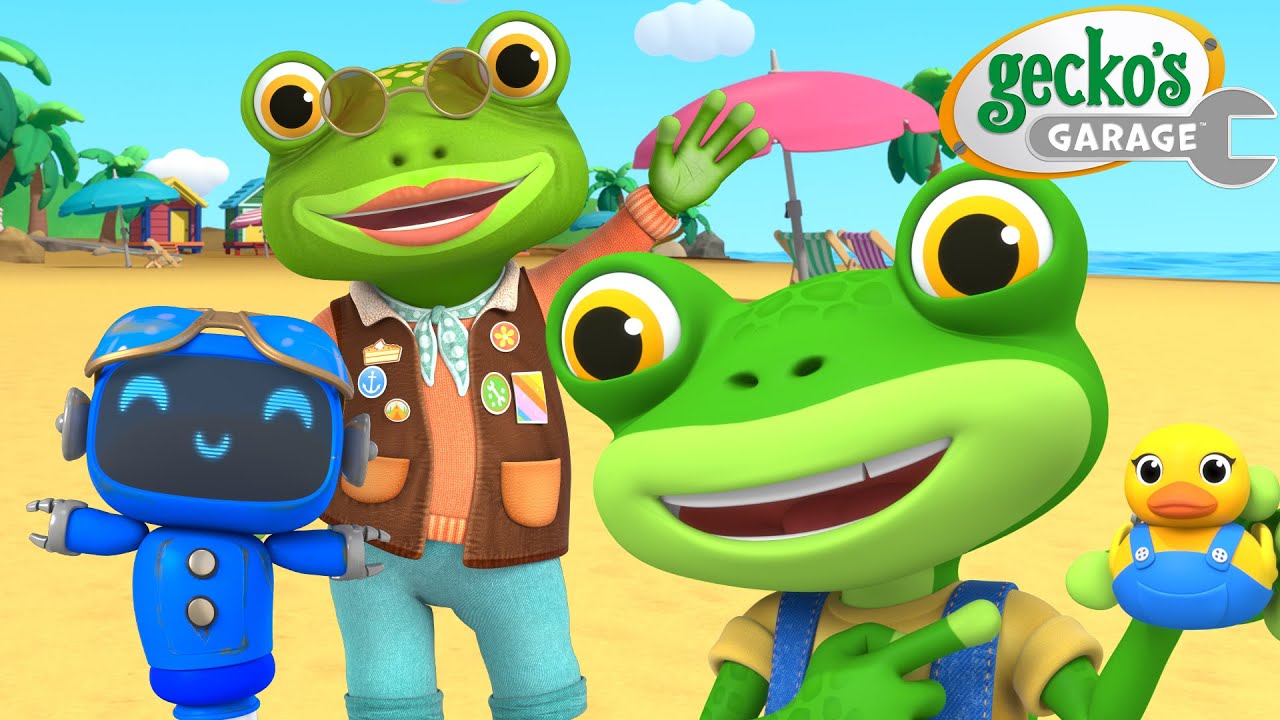 Gecko's Adventures | 4 Hours! | Truck Cartoons for Kids - YouTube