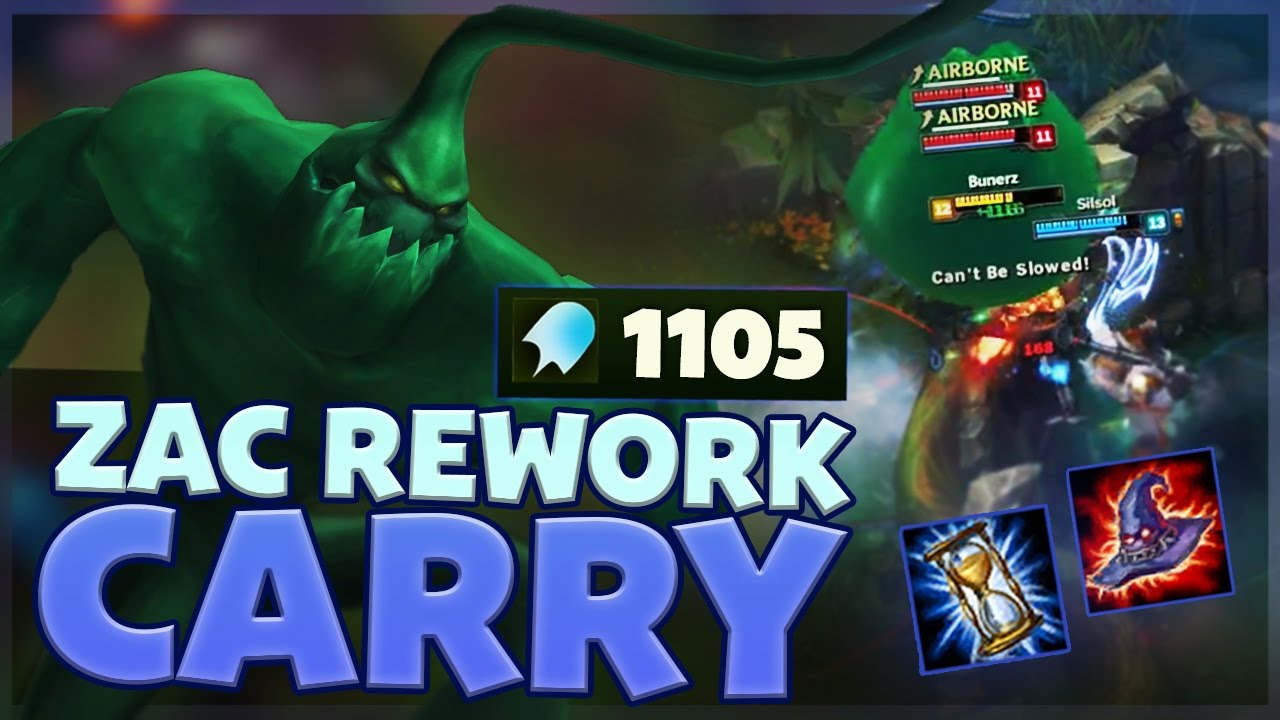 THESE ABILITIES ARE HILARIOUS | THE GOLDEN BOOGER | FULL AP ZAC REWORK ...