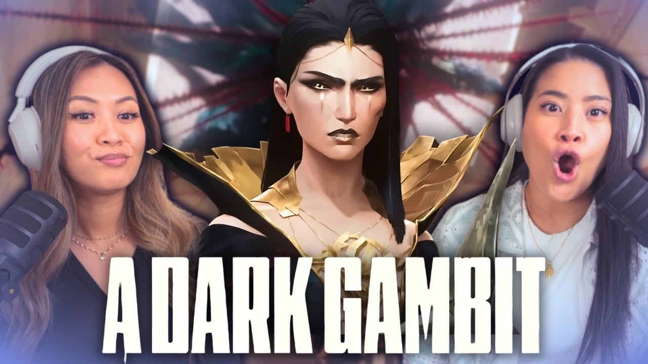 WE'RE HYPED‼️ First Time Reacting to League of Legend's "A DARK GAMBIT ...