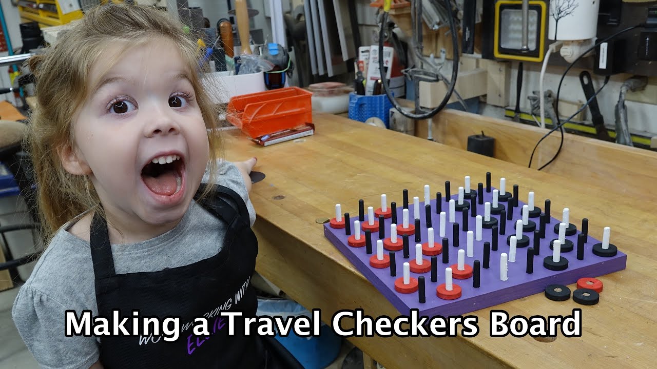 Making a Travel Checkers Game - YouTube