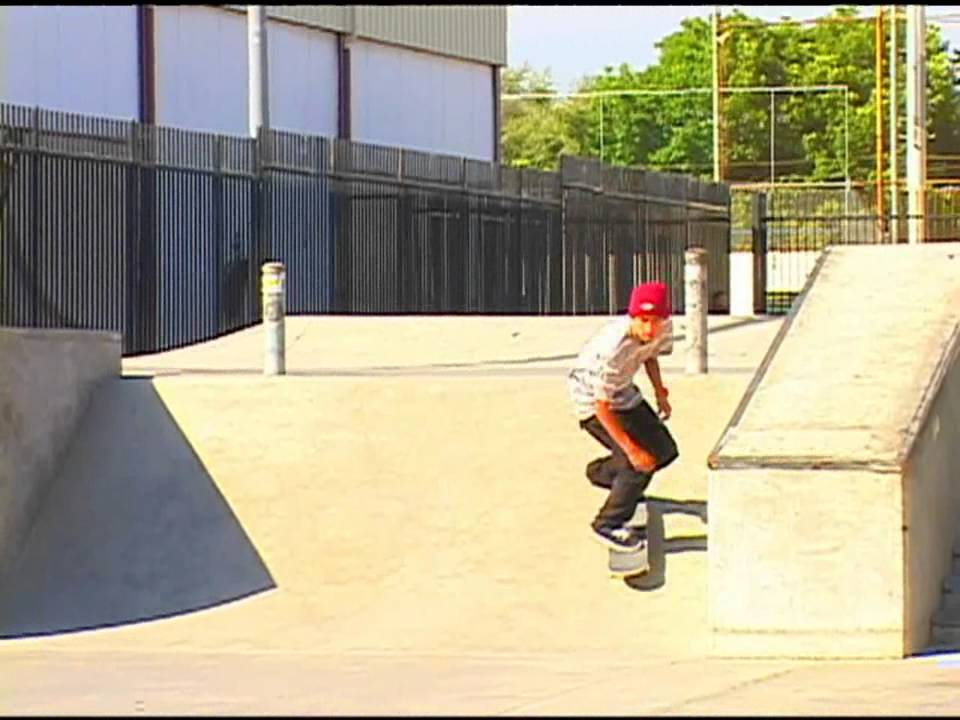 Carlos "Baby Furby" Vega At West Covina Skate Park - YouTube