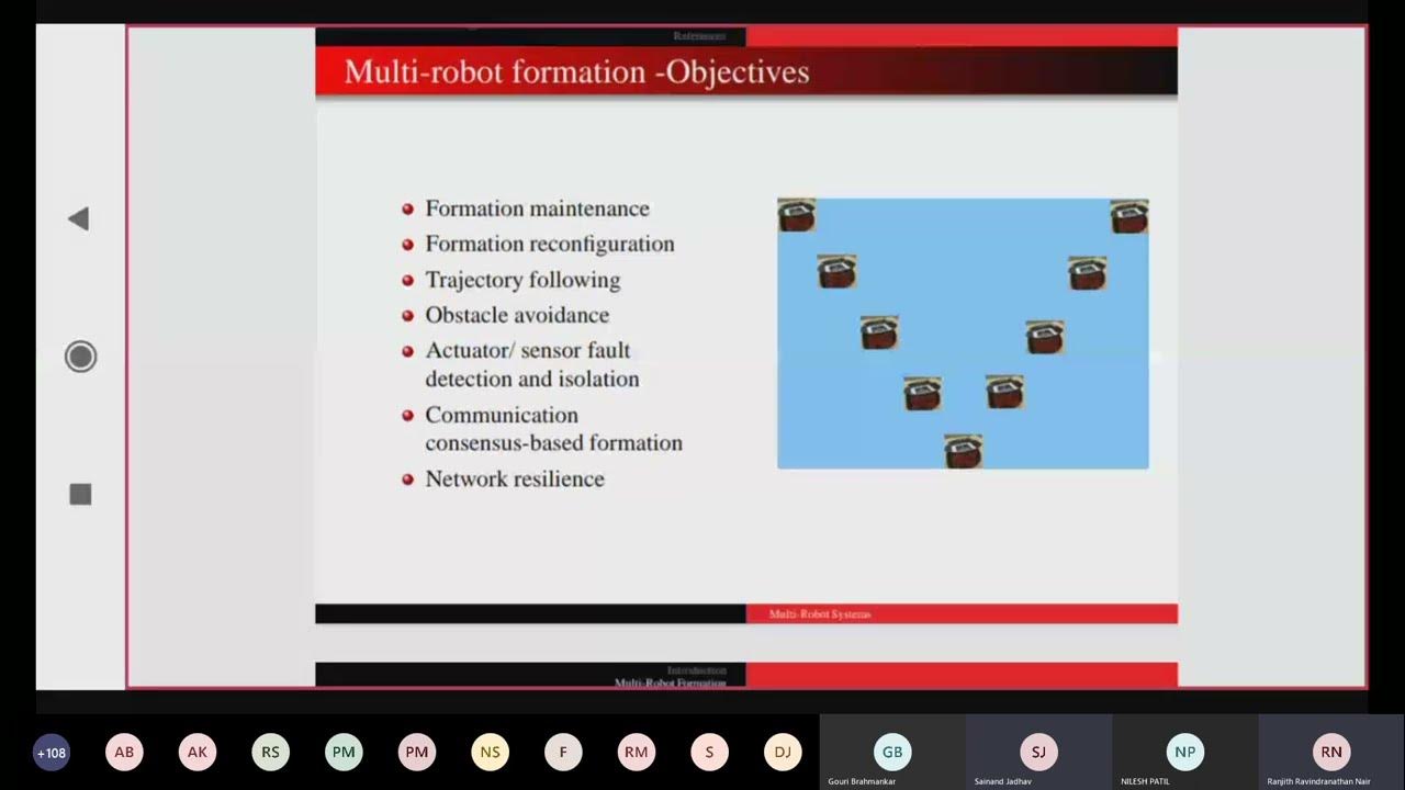 Multi-Robot Systems - Consensus and Coordination by Ranjith ...
