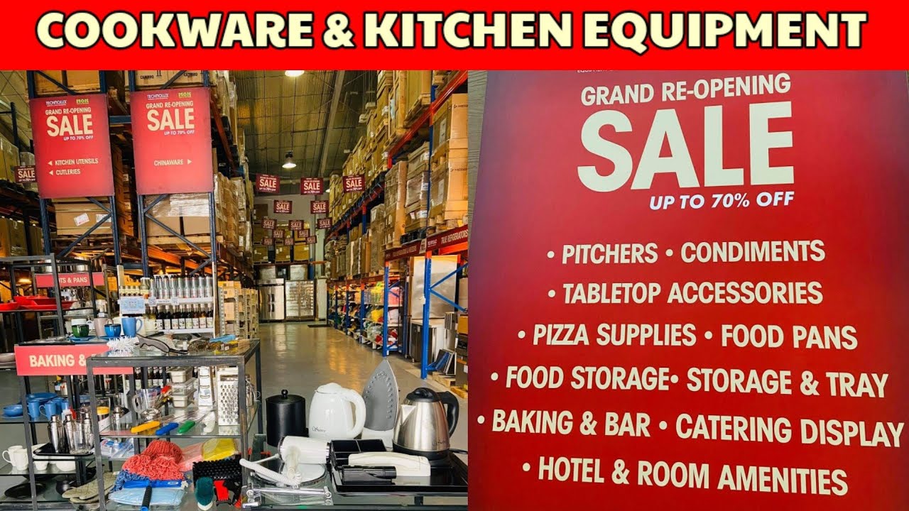 MEGA SALE! Kitchenware & Business Equipment Main Supplier | Bodega Sale ...