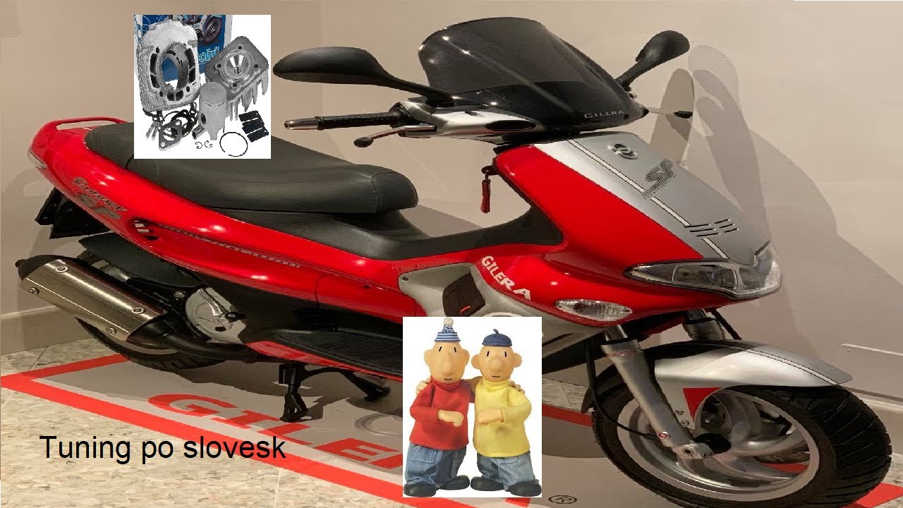 Montaža cilindra 70cc Gilera Runner po Slovensk - YouTube