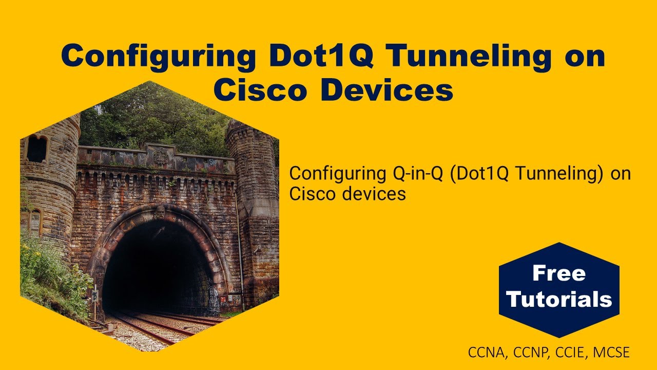 Configuring Dot1Q Tunneling on Cisco Devices - YouTube