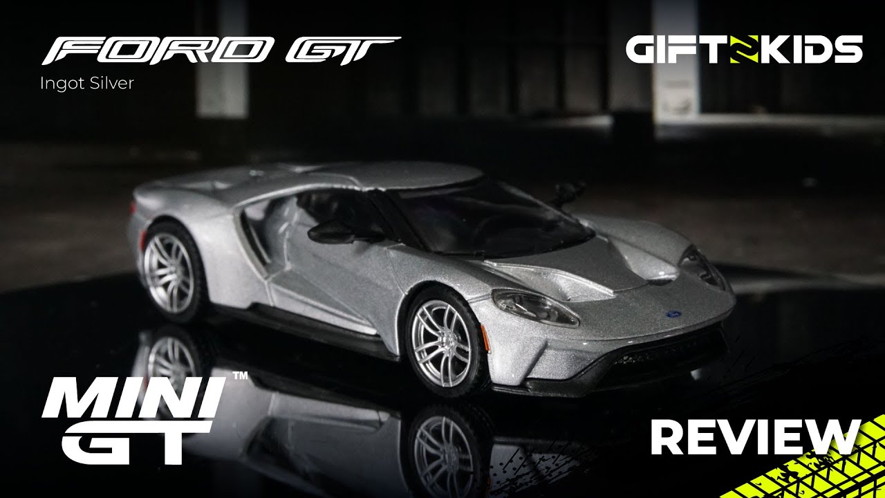 Unboxed Review MINI GT Ford GT Ingot Silver - YouTube