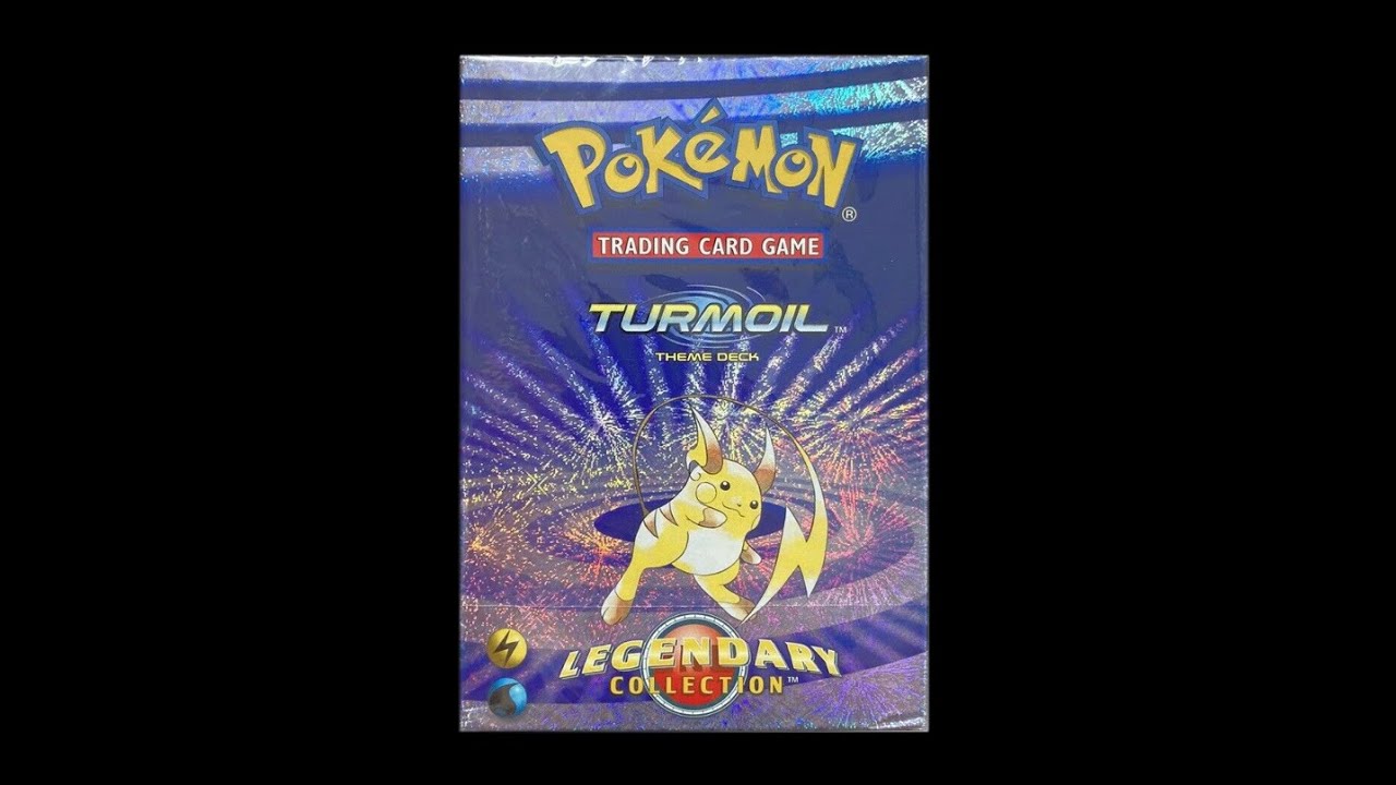 Turmoil Theme Deck Legendary Collection | Old School Pokémon TCG - YouTube