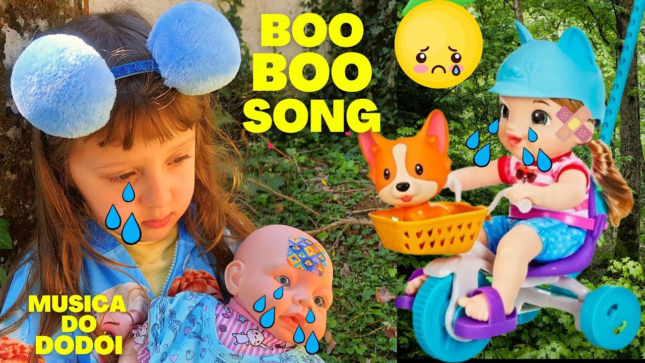 Ana Valentina The Boo Boo Song Música do Dodói Nursery Rhymes бу бу ...