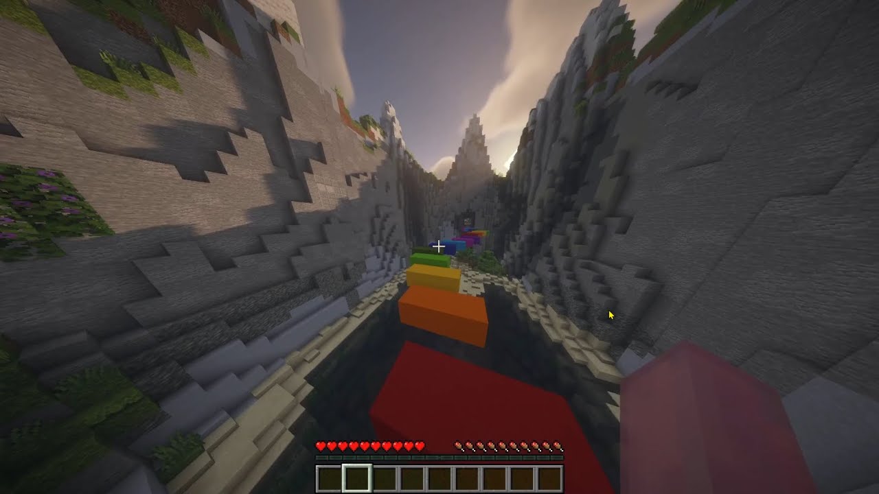 Project Run #1 - Rainbow Run | Minecraft Map - YouTube