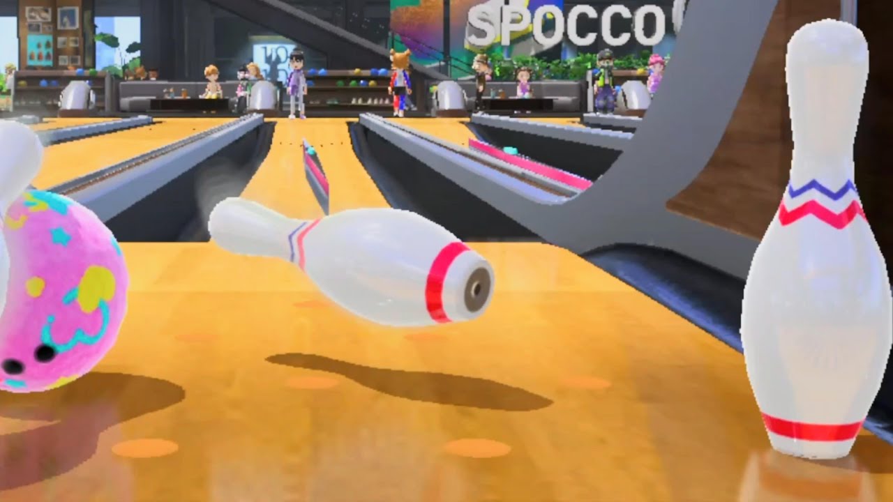 Lucky three split conversion strike! - Nintendo Switch Sports - YouTube