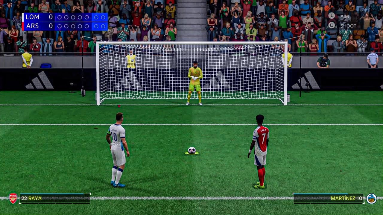 EA FC25 - Inter Milan Vs Arsenal Penalty Shootout | UEFA Champions ...