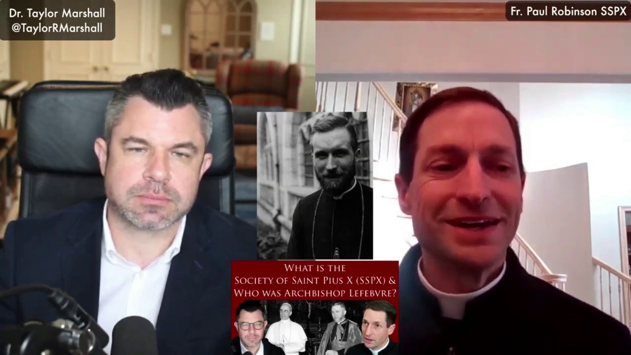The SSPX was established with full Canonical Approval, Fr Robinson ...