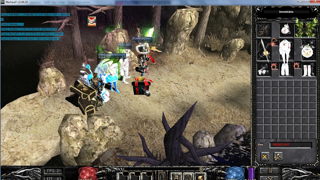 Dropando asa war e horse Muaway - YouTube