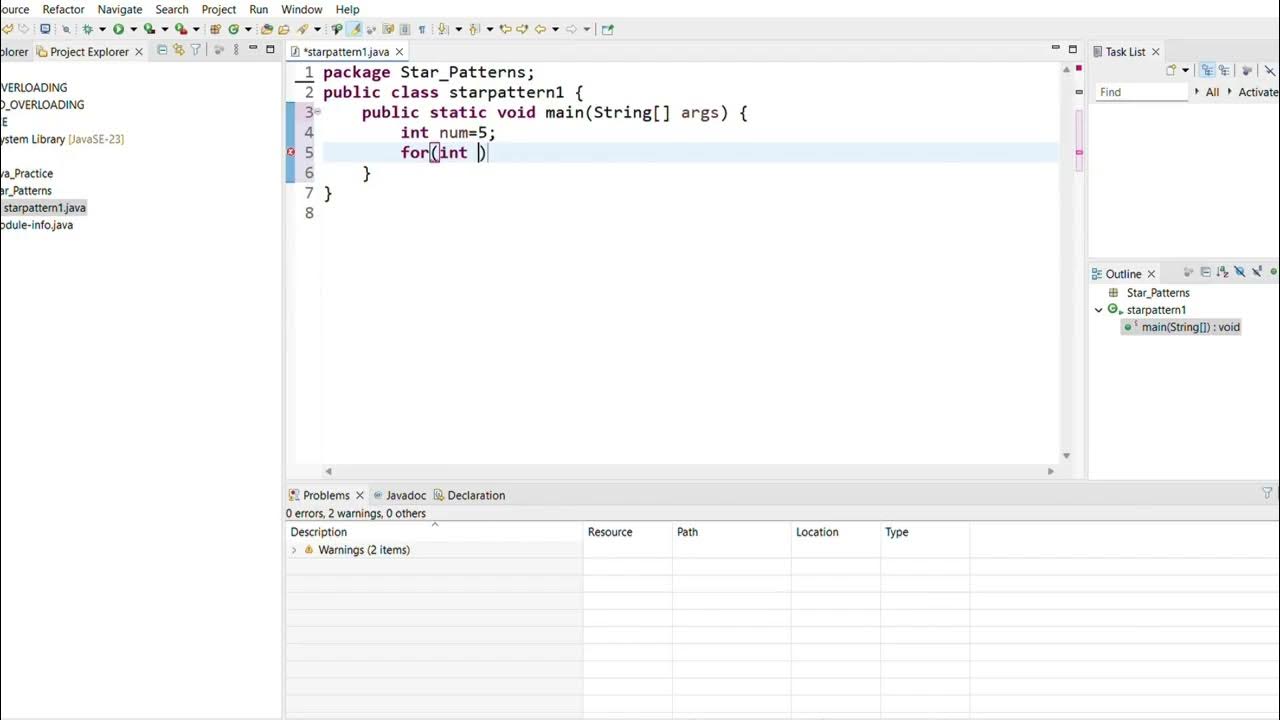 STAR PATTERN 1 - YouTube
