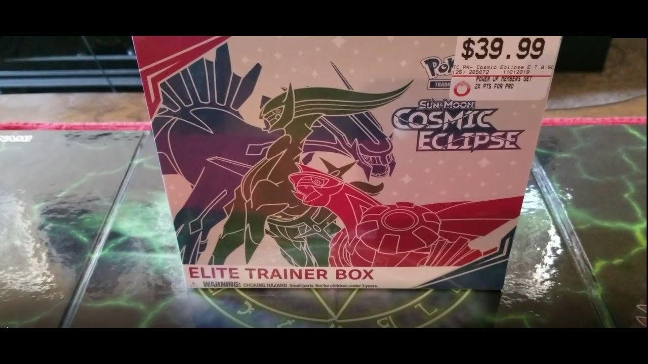 HYPER RARE PULLED! Opening The NEW Cosmic Eclipse Elite Trainer Box ...