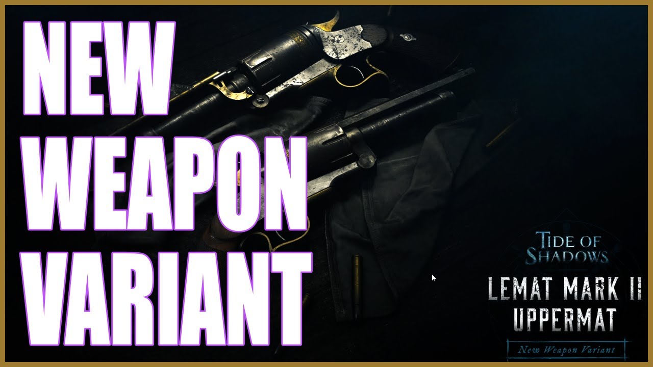 HUNT SHOWDOWN: NEW LEMAT WEAPON VARIANT: LEMAT UPPERMAT!! - YouTube