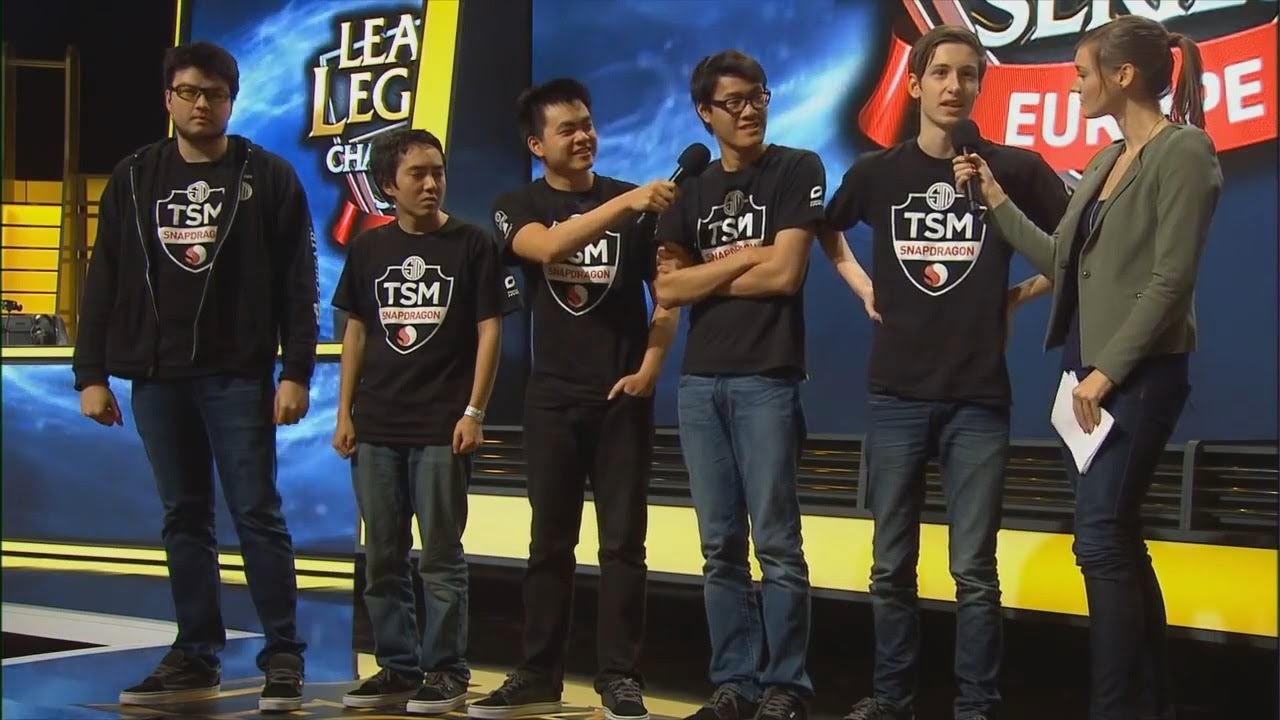 Bjergsen's First Competitive Match on TSM - TSM vs LD - Battle of the ...
