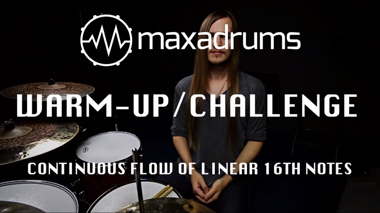 WARM-UP / CHALLENGE: Continuous Flow of Linear Sixteenth Notes - YouTube