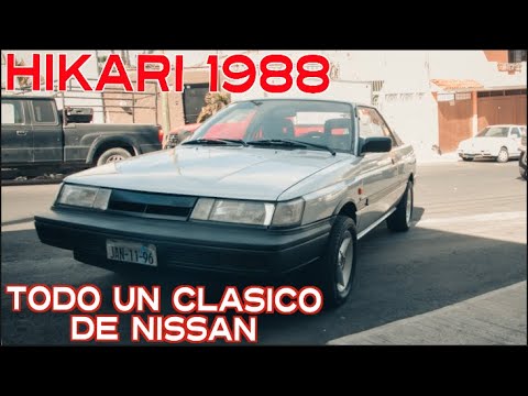 Hikari 1988 todo un clásico y deportivo de la ingeniería Nissan - YouTube