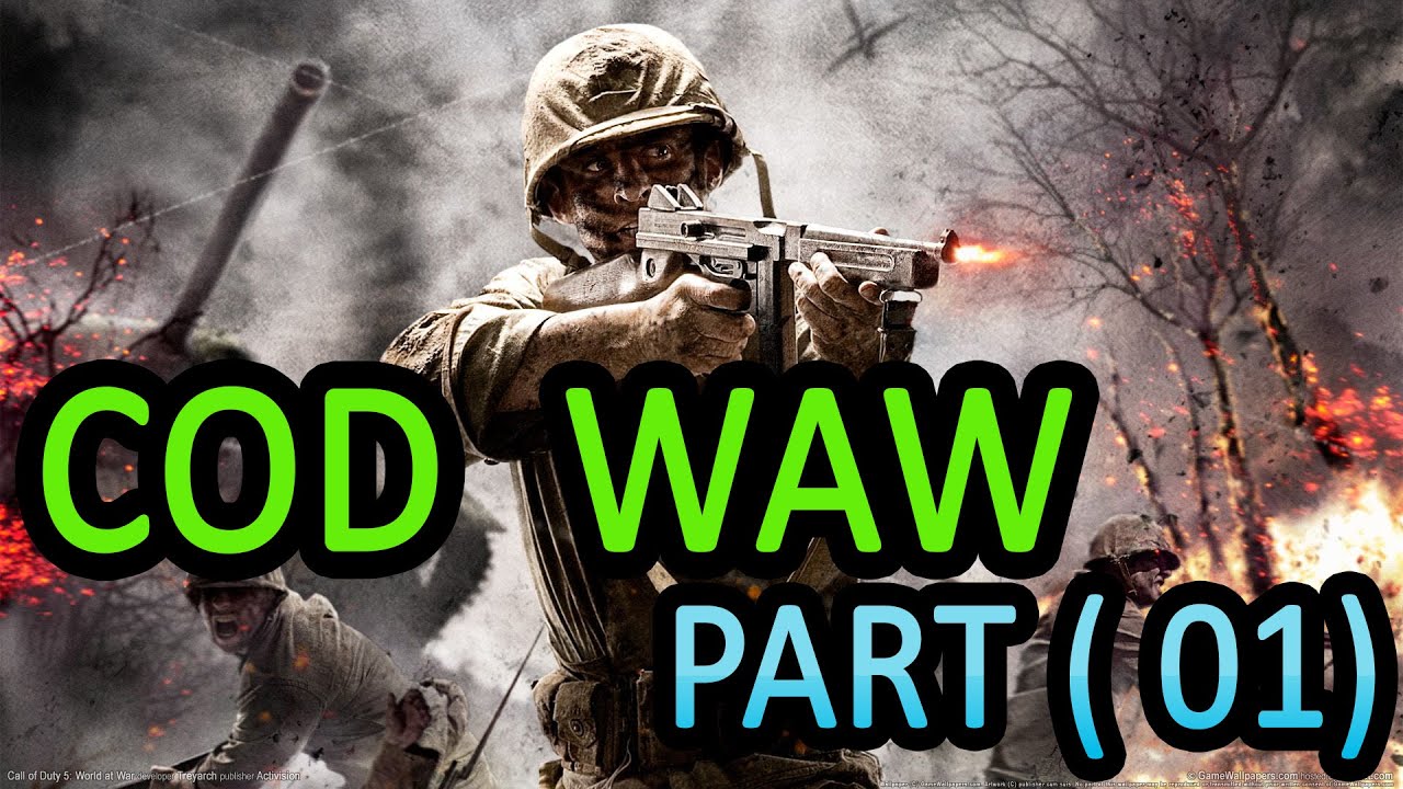 COD World at War Walkthrough Part 1 Gameplay - YouTube