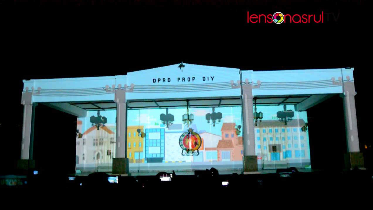 FKY 27 - Video Mapping Gedung DPRD DIY 2015 bag 3 - YouTube