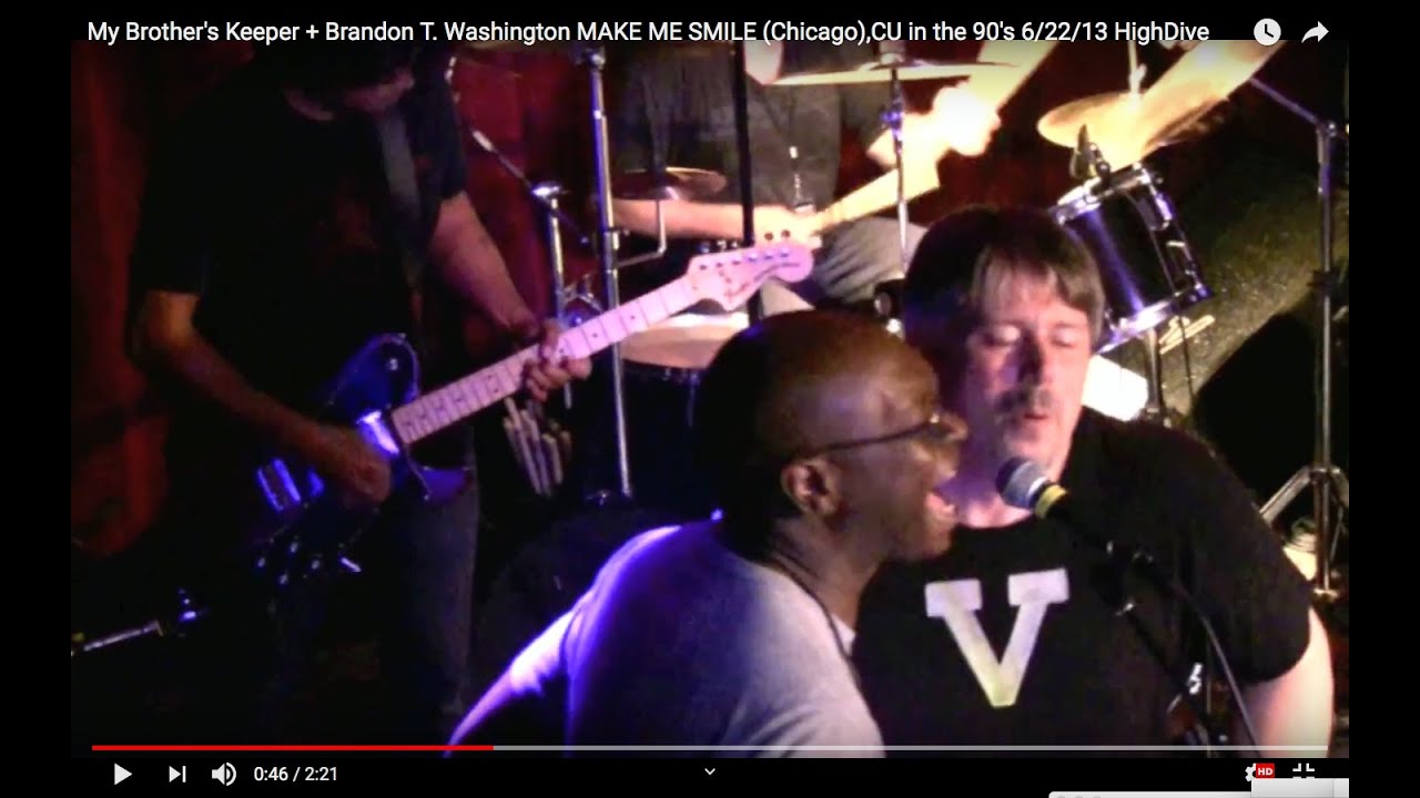 My Brother's Keeper + Brandon T. Washington MAKE ME SMILE (Chicago),CU ...