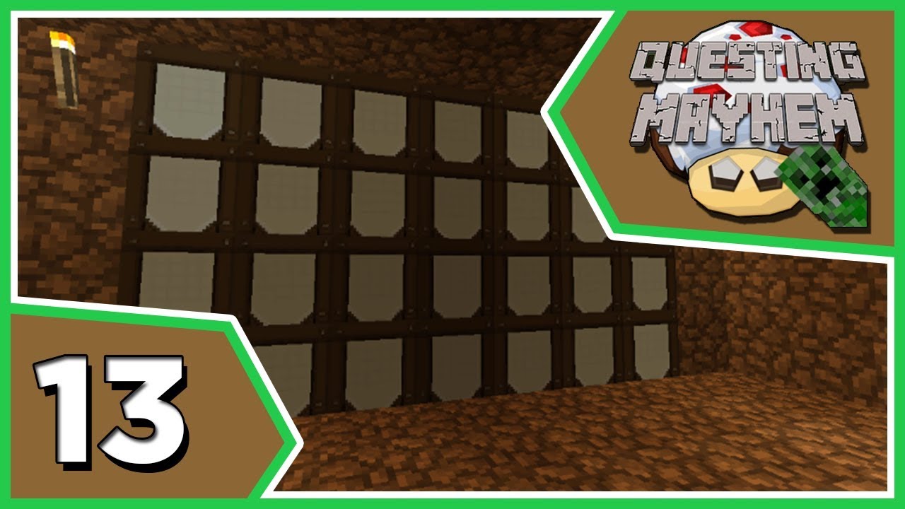 Questing Mayhem - EP 13 | Storage Room! (Minecraft Modpack) - YouTube