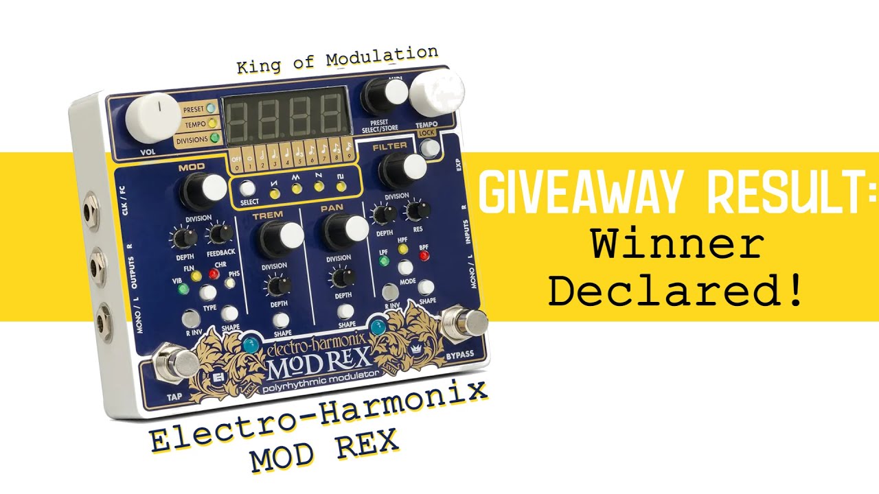 GIVEAWAY: Winner Declared! - YouTube