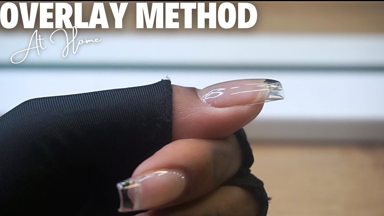 How to make your Gel X Nails | Overlay Method | Beginner Friendly ...