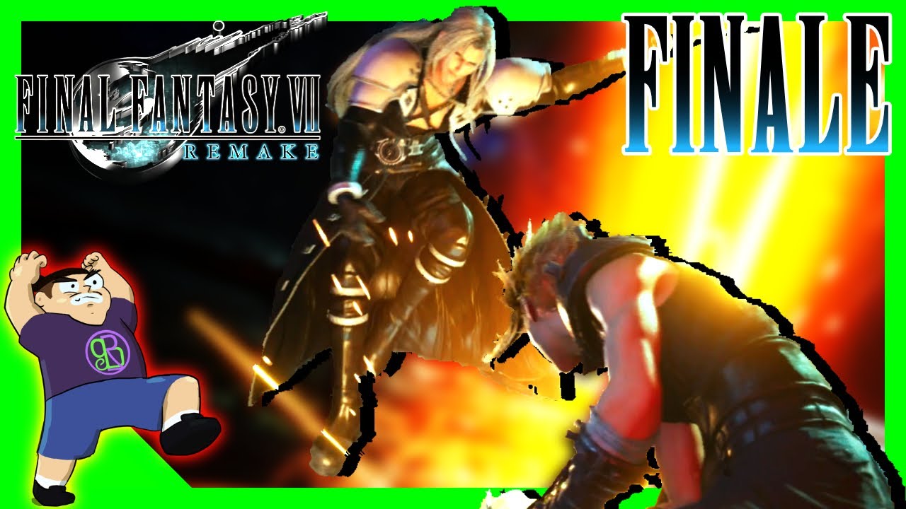 Final Battle vs Sephiroth | Final Fantasy 7 Remake #FINALE [WALKTHROUGH ...