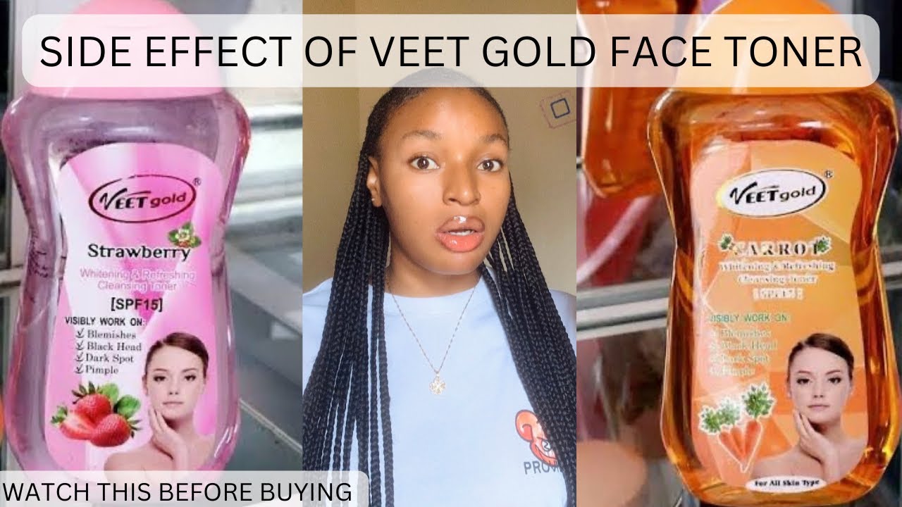 HONEST REVIEW ON VEET GOLD FACE TONER | Watch This Before Buying ...