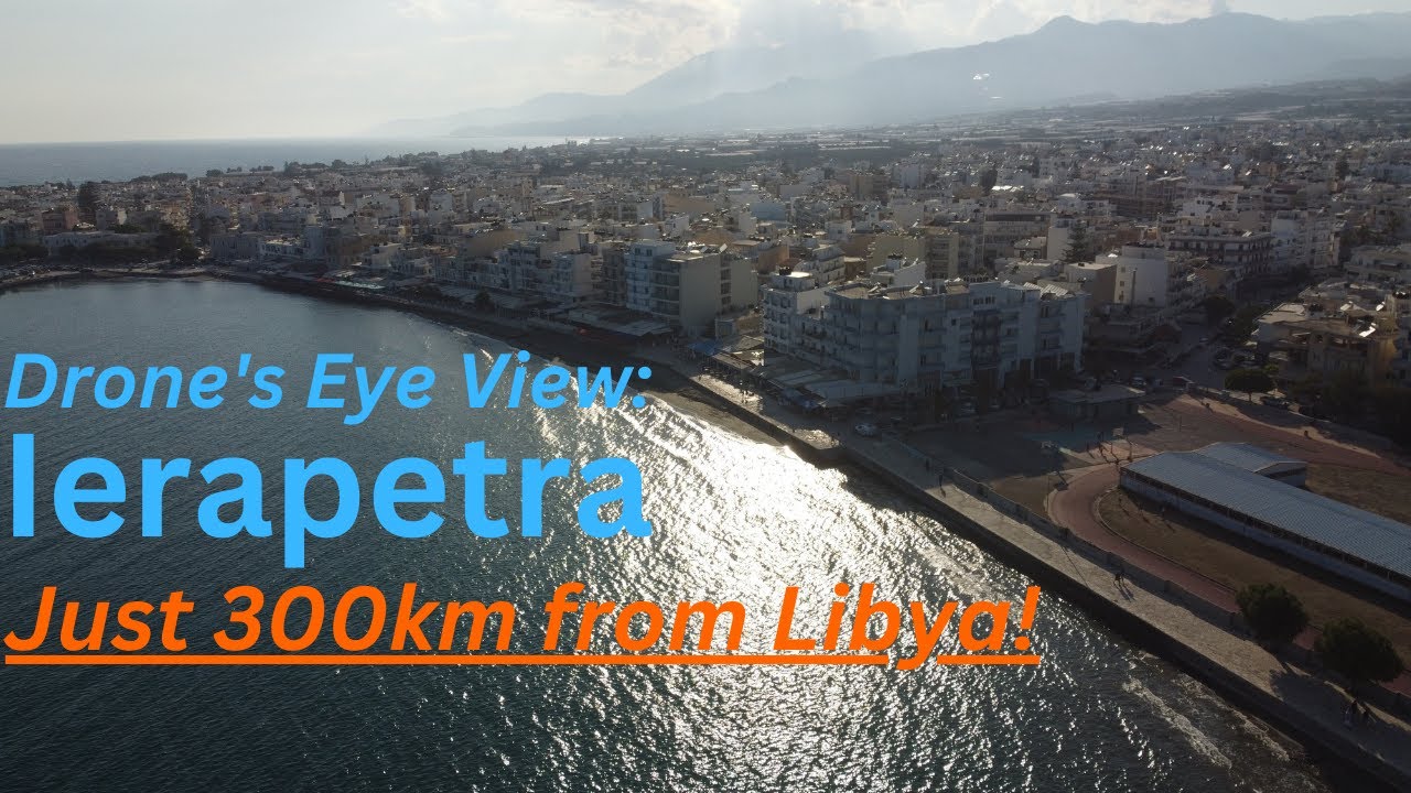 Discover Crete: Drone video of Europe's Southernmost Point, 300km from ...