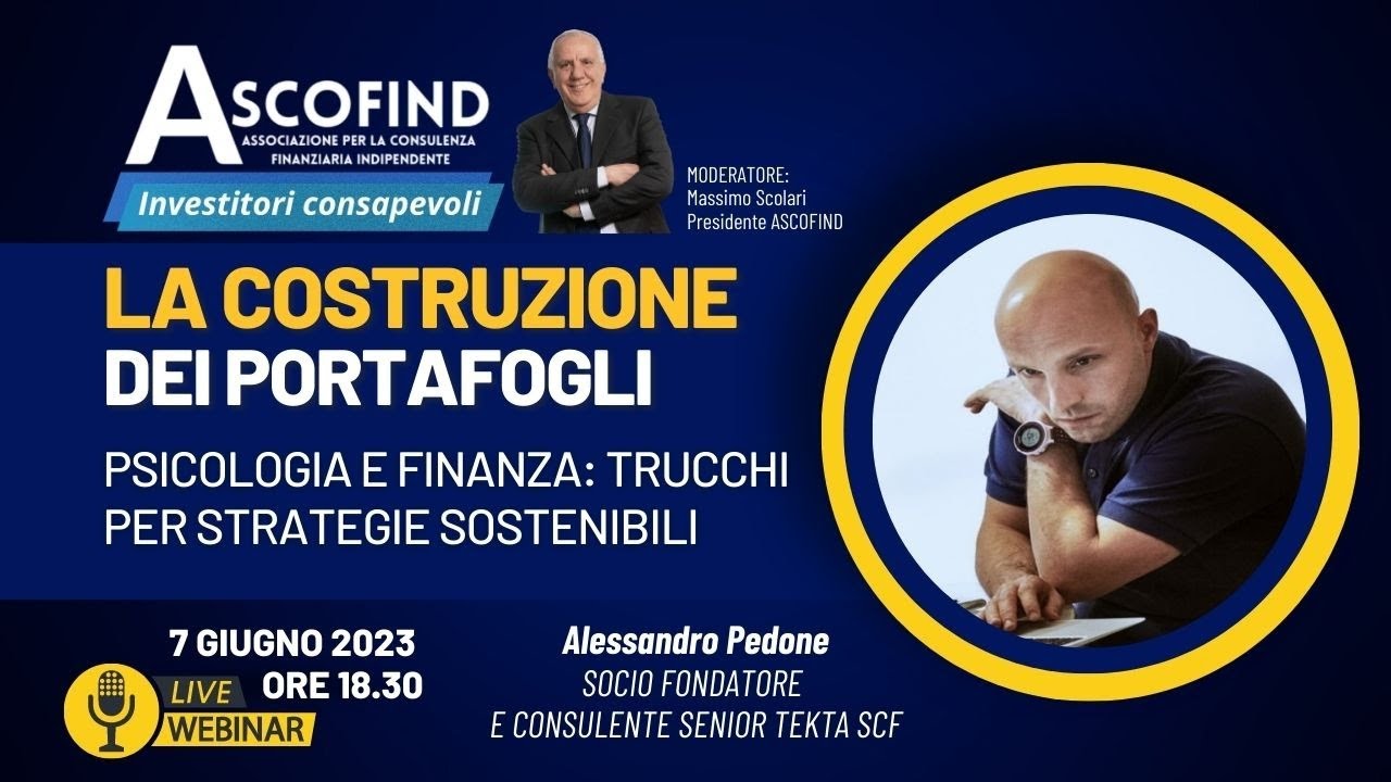 COSTRUZIONE PORTAFOGLI Psicologia e Finanza: trucchi per strategie ...