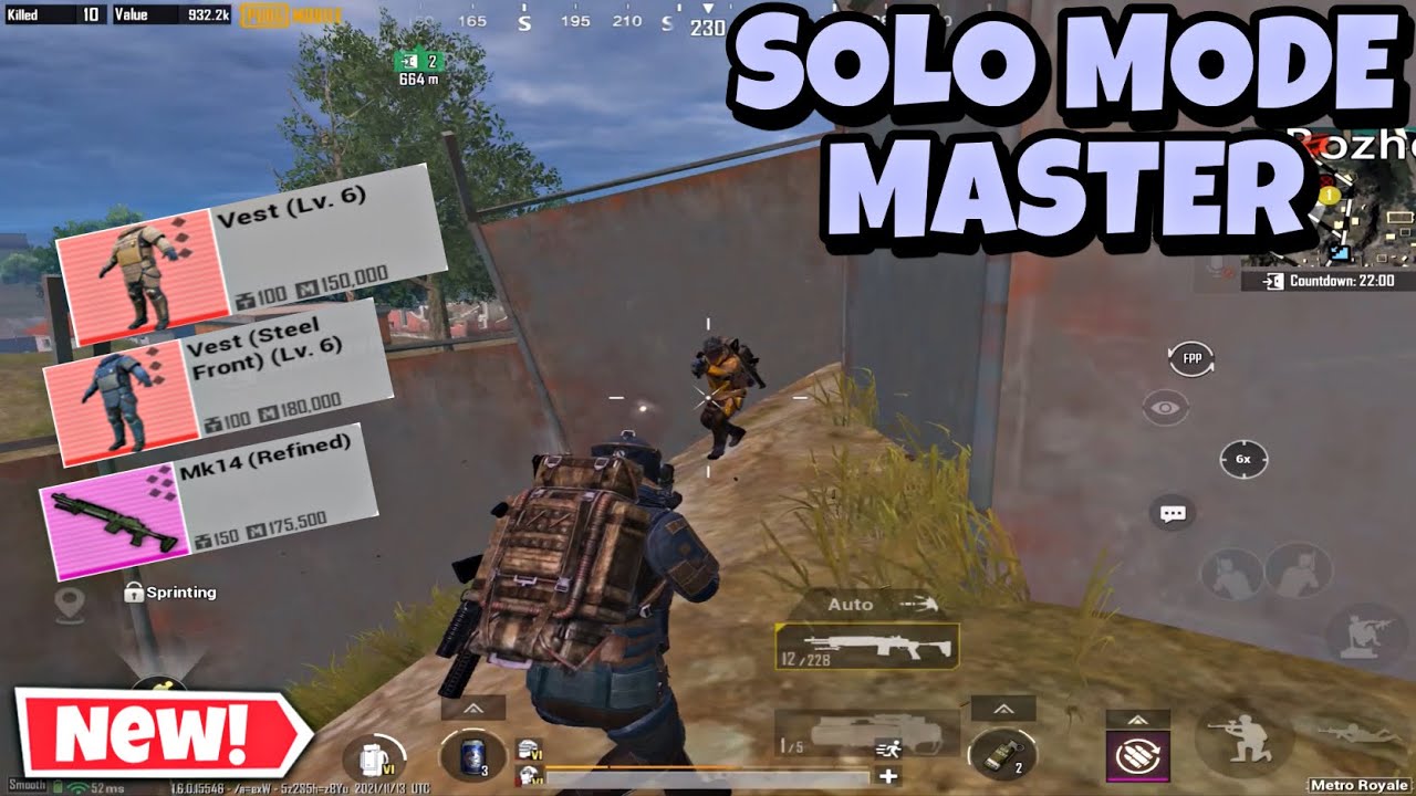 Metro Royale Solo Mode Master Rion vs All Map / PUBG METRO ROYALE ...