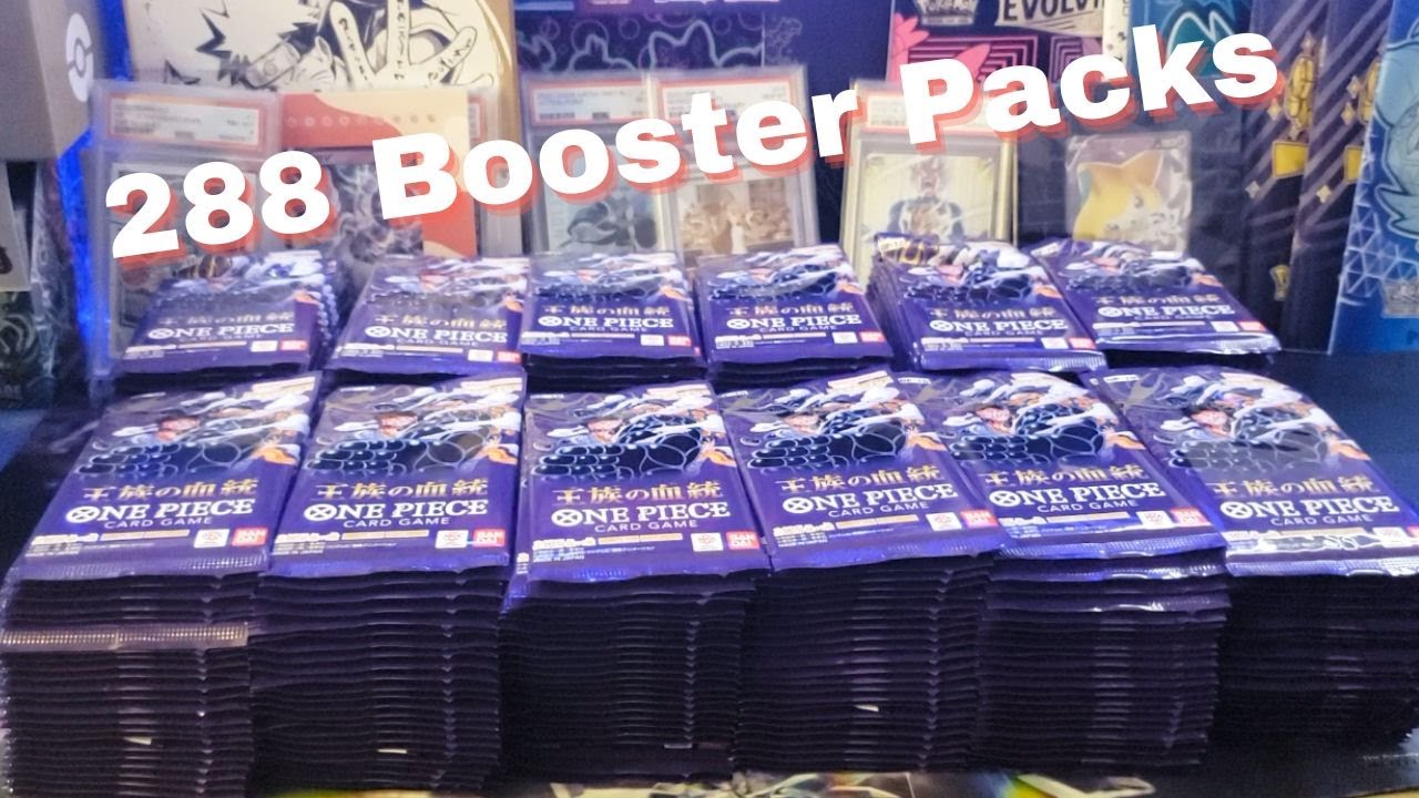 I OPENED A 288 BOOSTER PACKS OF OP10 ROYAL BLOODLINE ONE CASE - YouTube
