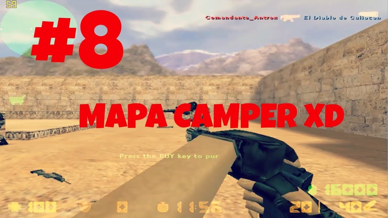 Counter strike "## Mapa Camper xD ## "" - YouTube
